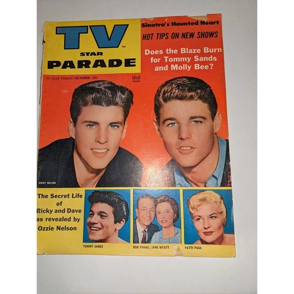 magazine | Accents | Vintage Tv Star Parade Magazine October 957 Ricky ...
